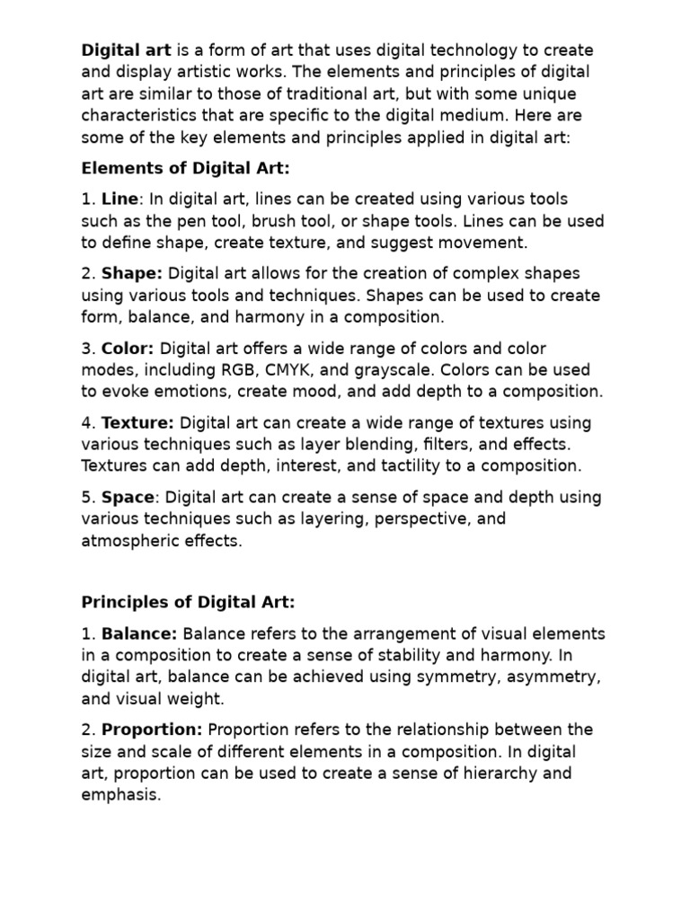 ARTS HANDOUTS 2ND QUARTER 2024 | PDF | Composition (Visual Arts ...