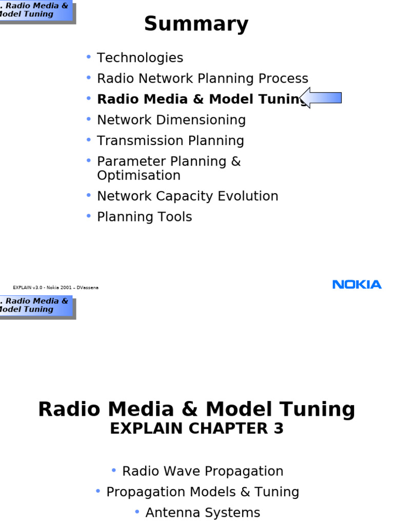 Radio Media & Model Tuning | PDF | Antenna (Radio) | Radio Propagation