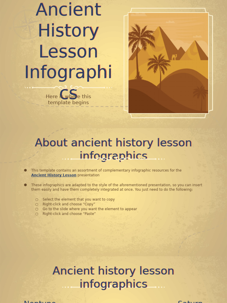 Ancient History Infographics Guide | PDF | Planets | Planets In Astrology