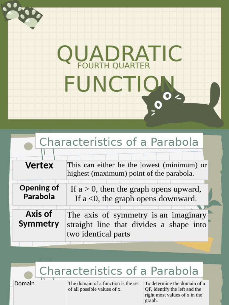 Quadratic Function | PDF | Combinatorics | Discrete Mathematics