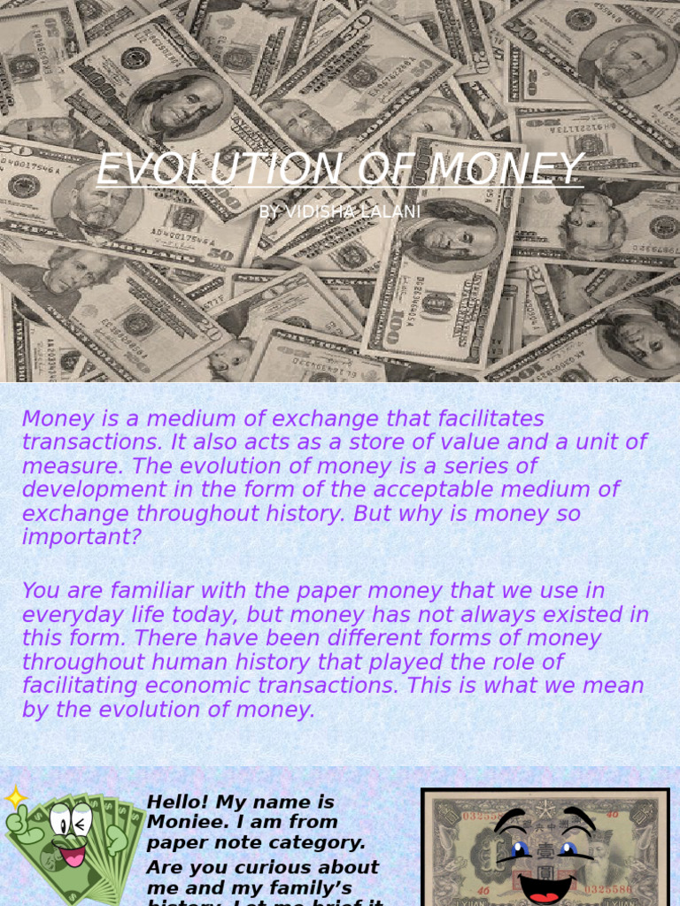Evolution of Money | PDF | Rupee | Money