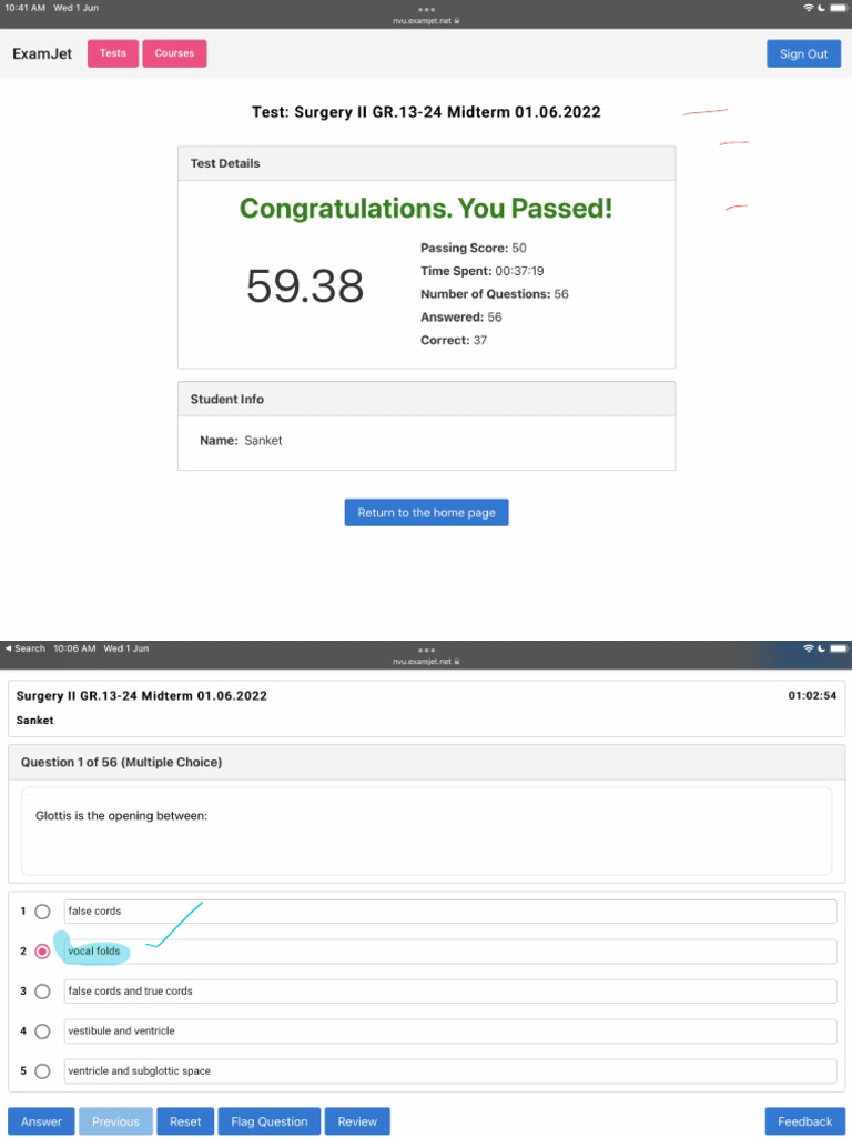 Ent & Maxo Mcq (Repeated) | PDF | Neck | Interventional Radiology