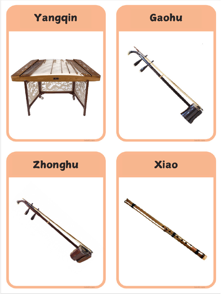 Traditional Chinese Musical Instruments | PDF