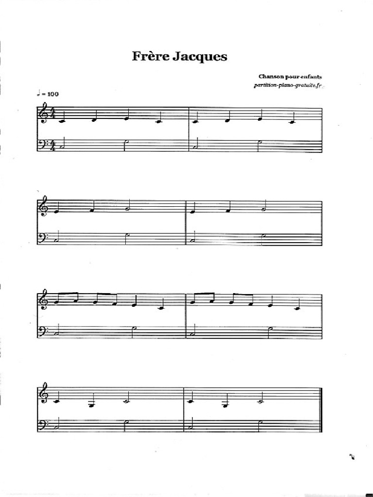 Frere Jacques | PDF