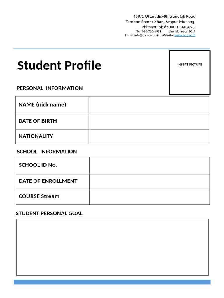 Student Profile | PDF