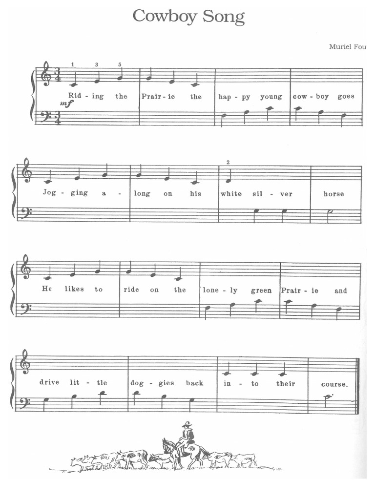 Cowboy Song 2020 | PDF