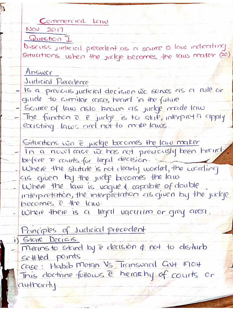Law Questions and Answers | PDF