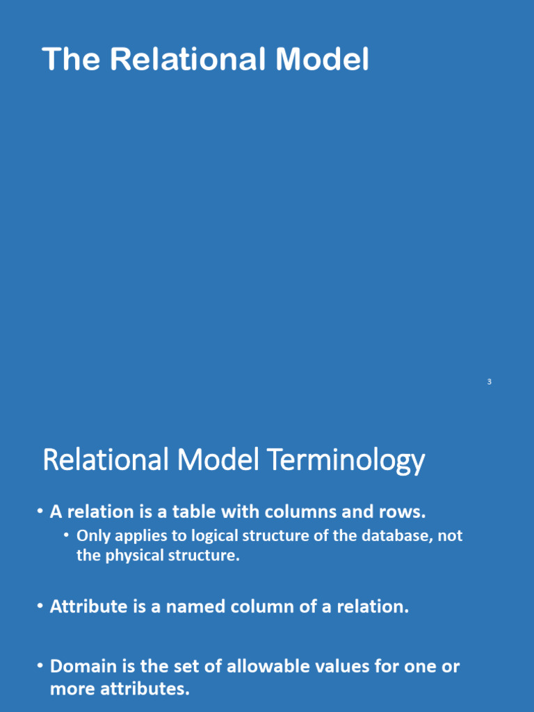Relational Database | PDF | Relational Model | Information Technology Relational Database | PDF | Relational Model | Information Technology