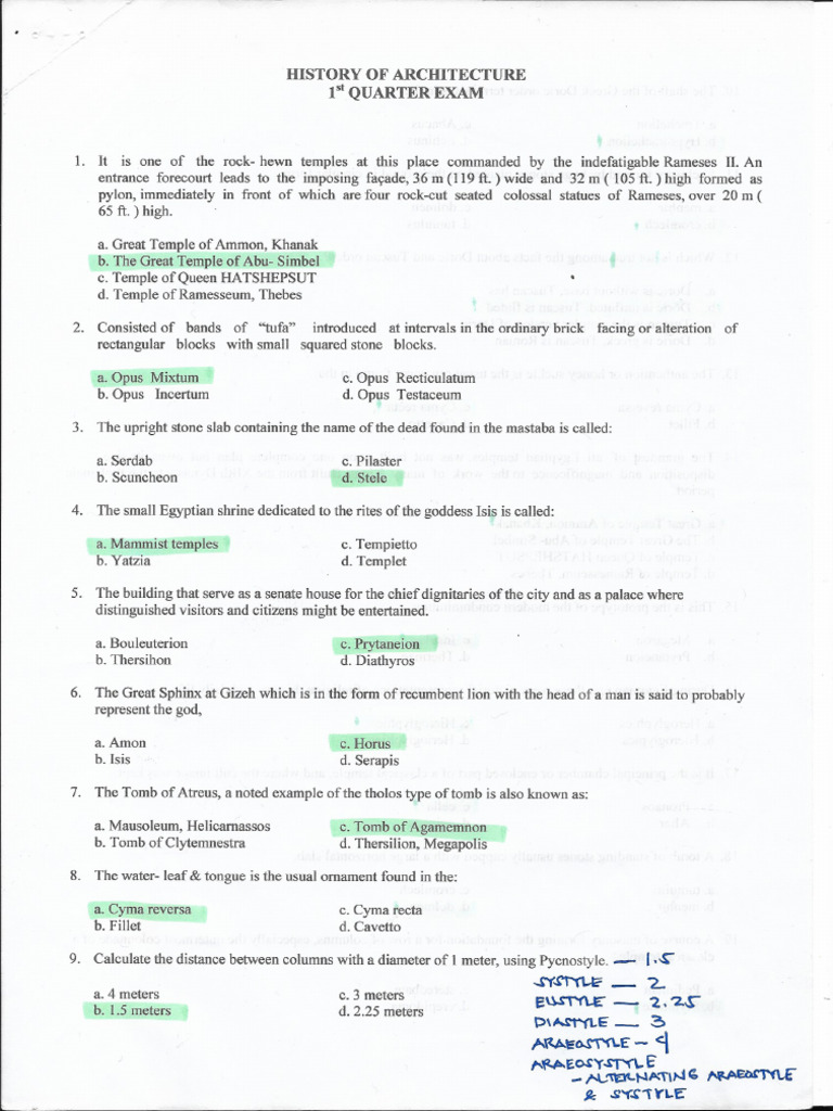 History Exam | PDF