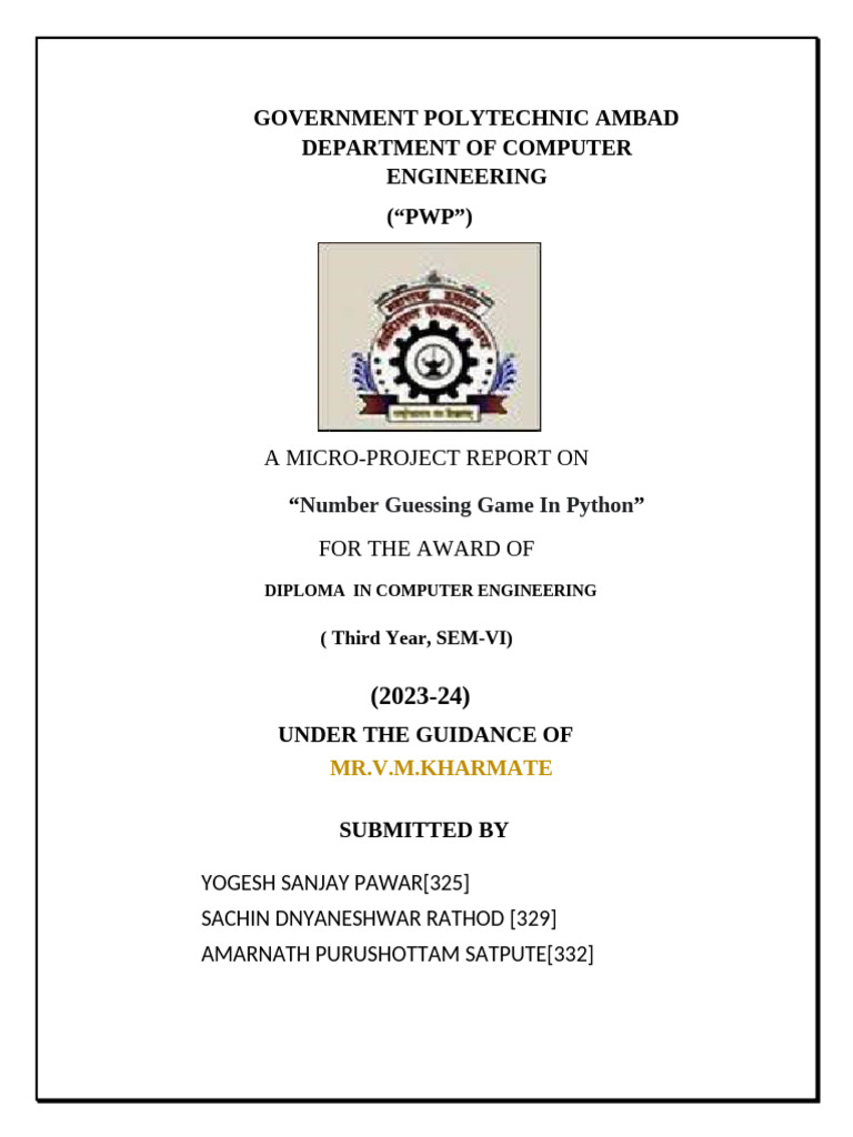 Python Microproject | PDF | Port (Computer Networking) | Internet Architecture