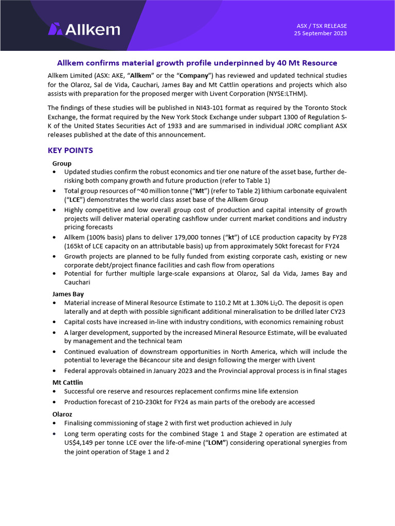 allkem-confirms-material-growth-profile-underpinned-by-40-mt-2929754 ...