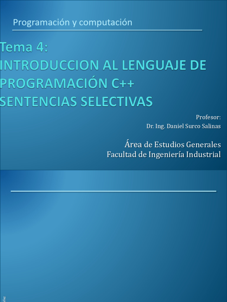 Semana 3 Progra | PDF | C ++ | Desarrollo de software