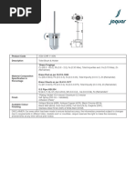 Jaquar ALD-CHR-573 Health Faucet Details | PDF