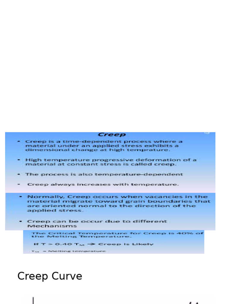 Creep | PDF