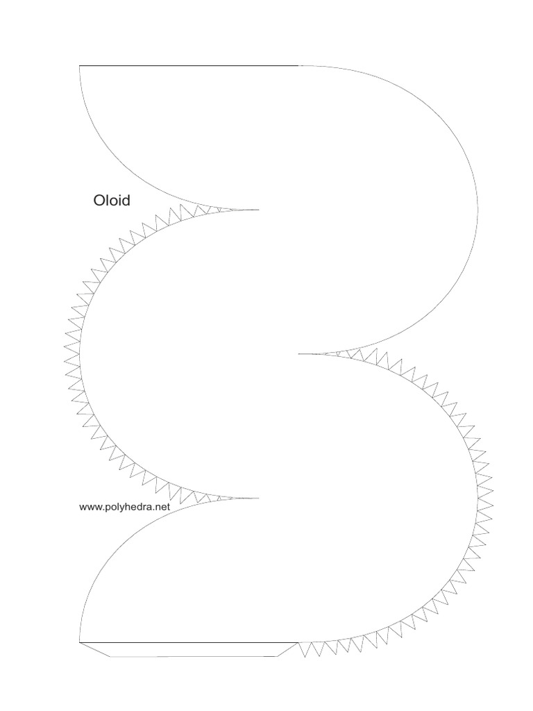 Oloid Paper Model | PDF