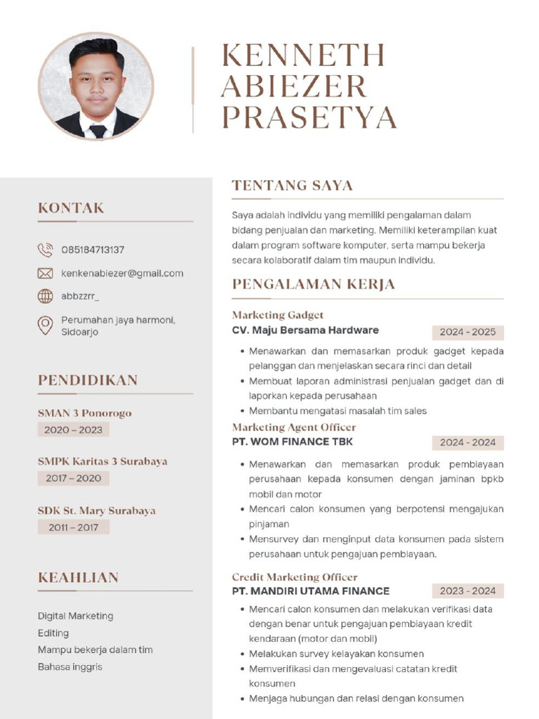CV KEN 19 Jan 25 03 28 11 | PDF
