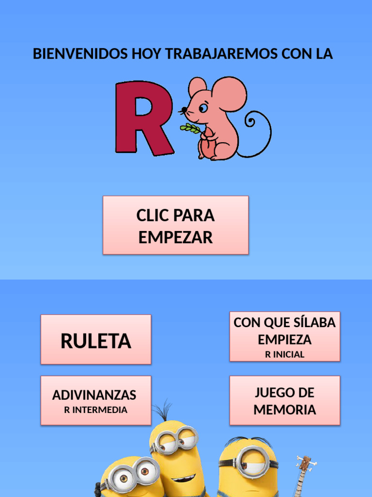 Fonema - R - y - RR | PDF