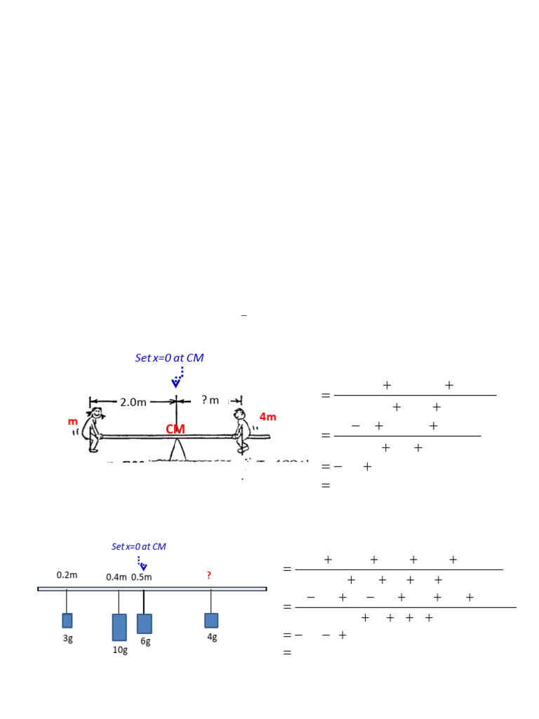 Centre of mass | PDF | Center Of Mass | Force