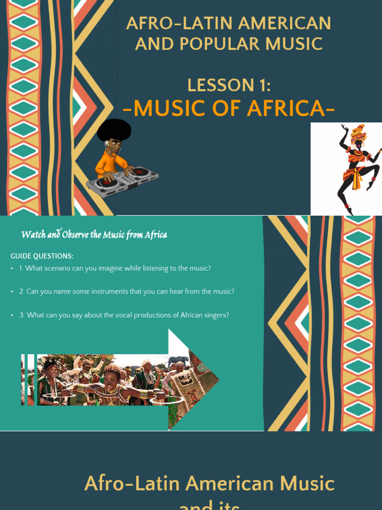 Afro-Latin Music Exploration | PDF | String Instruments | Musical ...