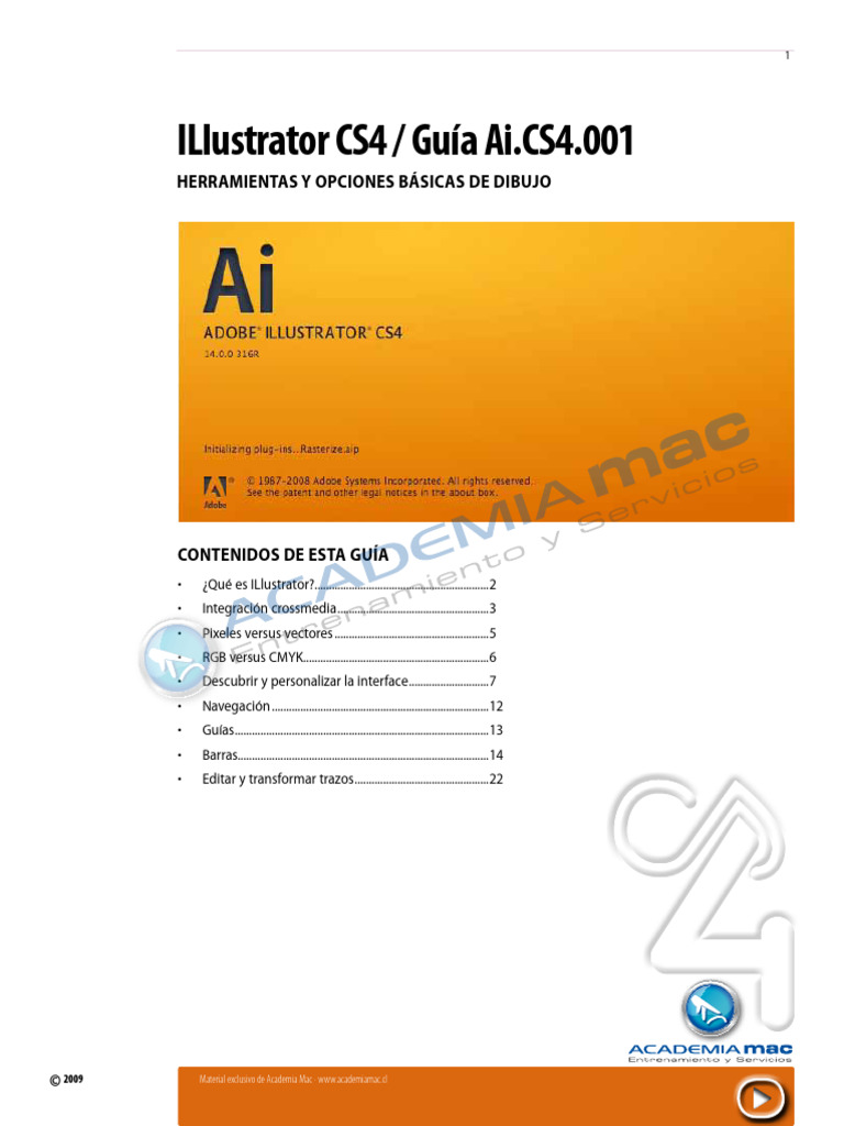 Ai.CS4.001 | PDF | Ilustrador Adobe | Adobe InDesign
