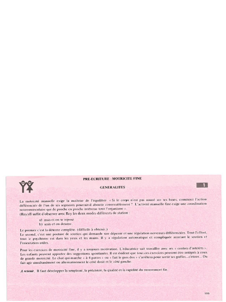 6-Pre-Ecriture-Motricite Fine | PDF