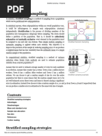 Advantages and Disadvantage of Stratified Sampling | PDF | Sampling (Statistics) | Stratified ...