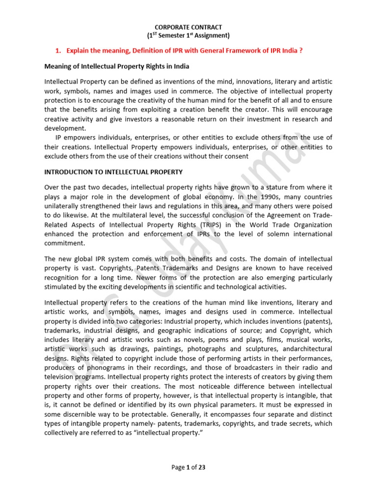 Corporate Contracts 1st Assignemnt | PDF | Alternative Dispute ...