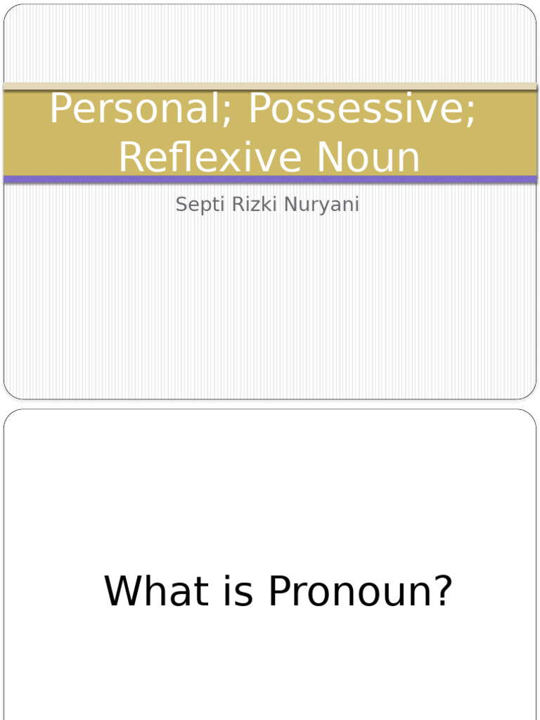 Pronoun | PDF | Pronoun | Grammatical Number