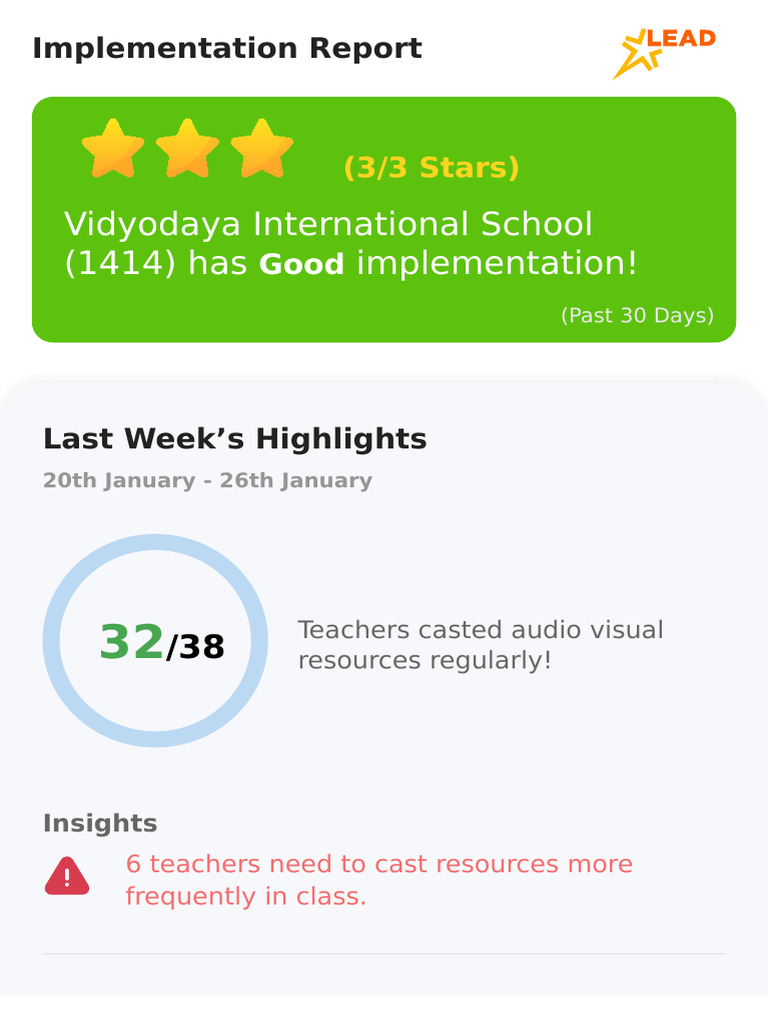AV Resource Implementation Report | PDF