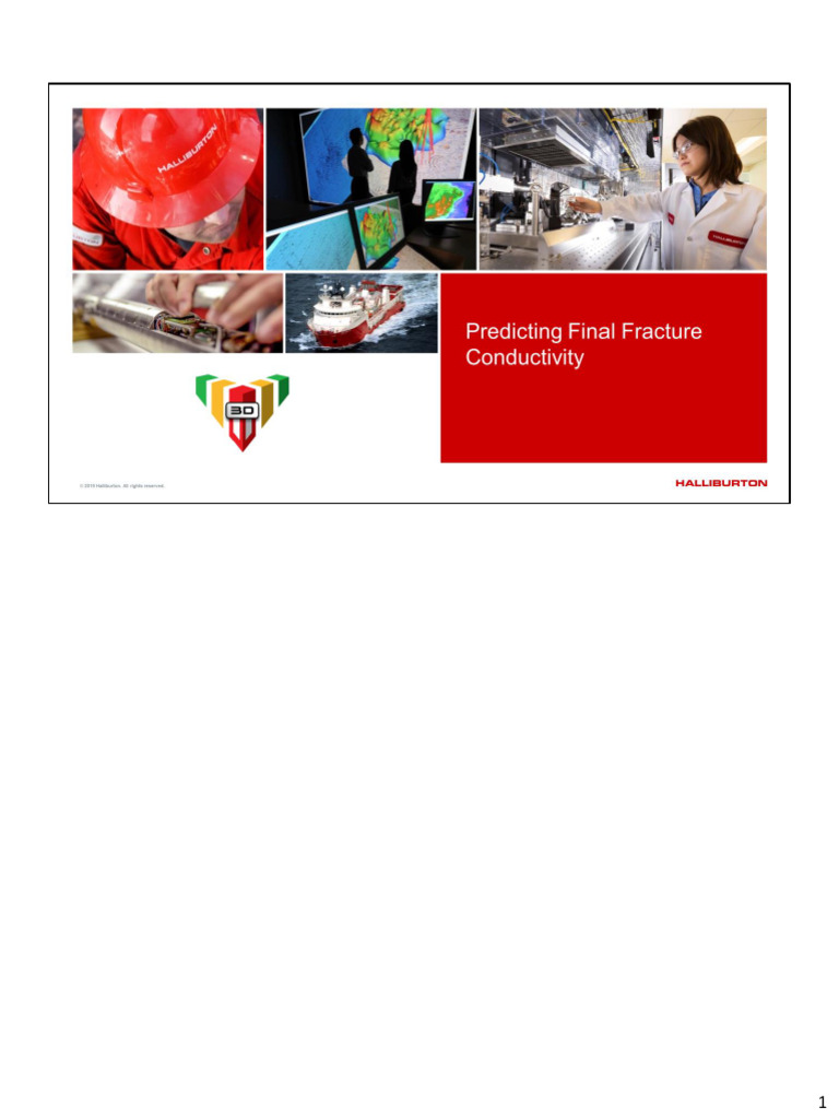 Proppant Pack Conductivity Analysis | PDF | Electrical Resistivity And ...