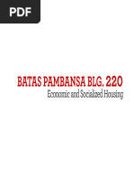 BP 220 Housing Standards Overview | PDF | Stairs | Buildings And Structures