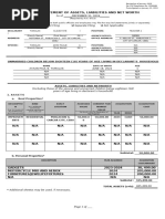 SALN Form - As of June 18 2025.doc NOVY | PDF | Financial Accounting