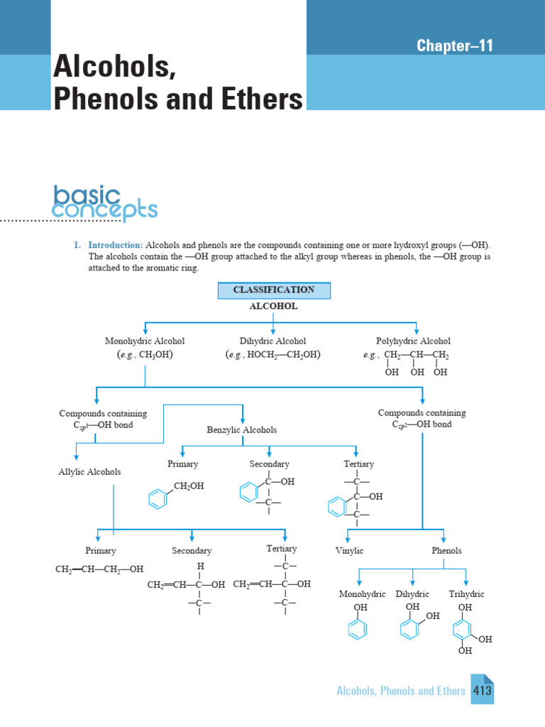Ch-7 Alcoholphenol and Ether | PDF | Ether | Ester