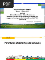 Inpres 1 Tahun 2025 | PDF