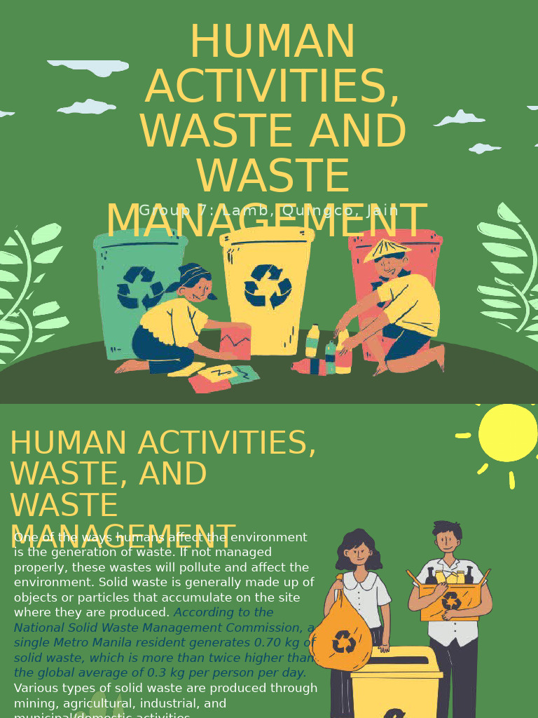 Human Waste Management Practices | PDF | Waste | Waste Management