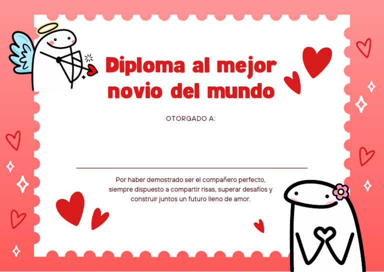 Diploma para El Novio | PDF