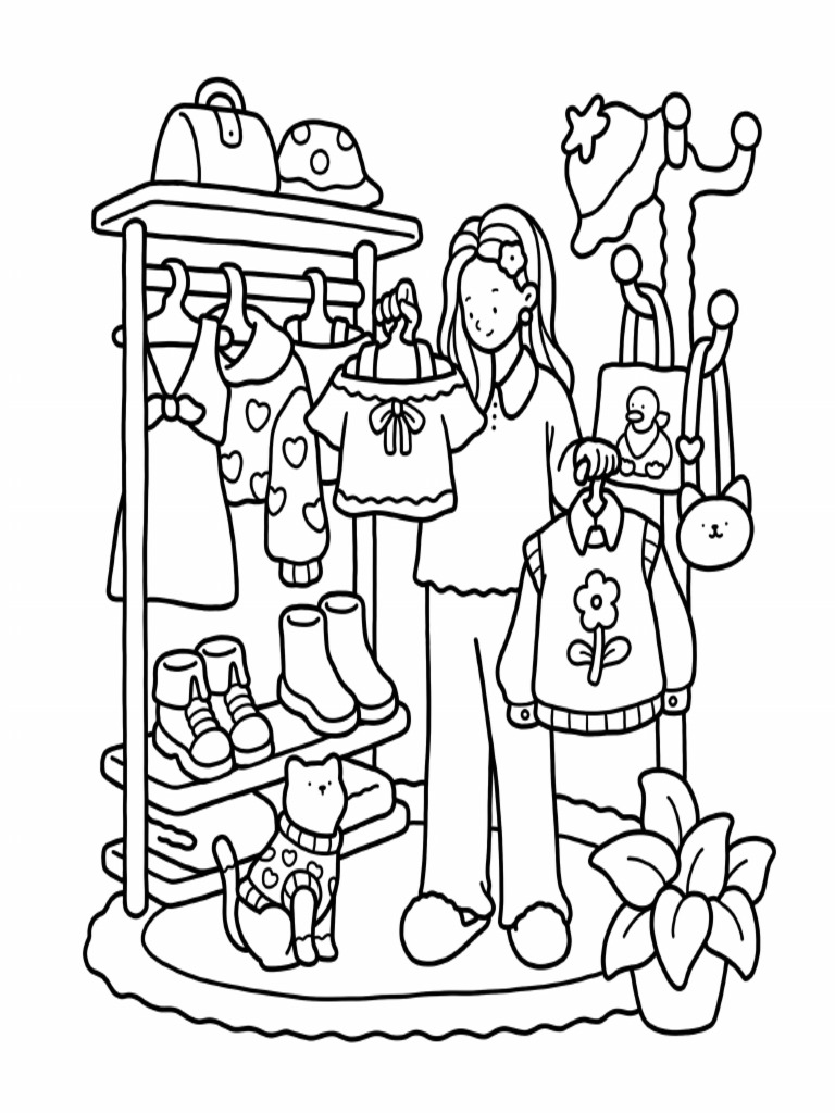 Free 2 Girl Moments Coloring Pages_kopiraj | PDF