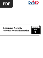 LAS - Math 1 - Q2 - Week 3 - v.3 - For-Sign-Off | PDF | Copyright | Intellectual Property