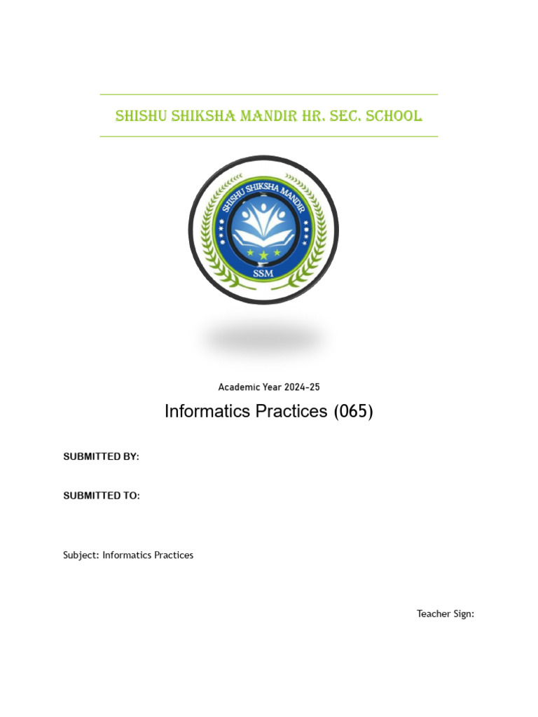 Shishu Shiksha Mandir HR - PDF #3333 | PDF | Adolescence | Behavior