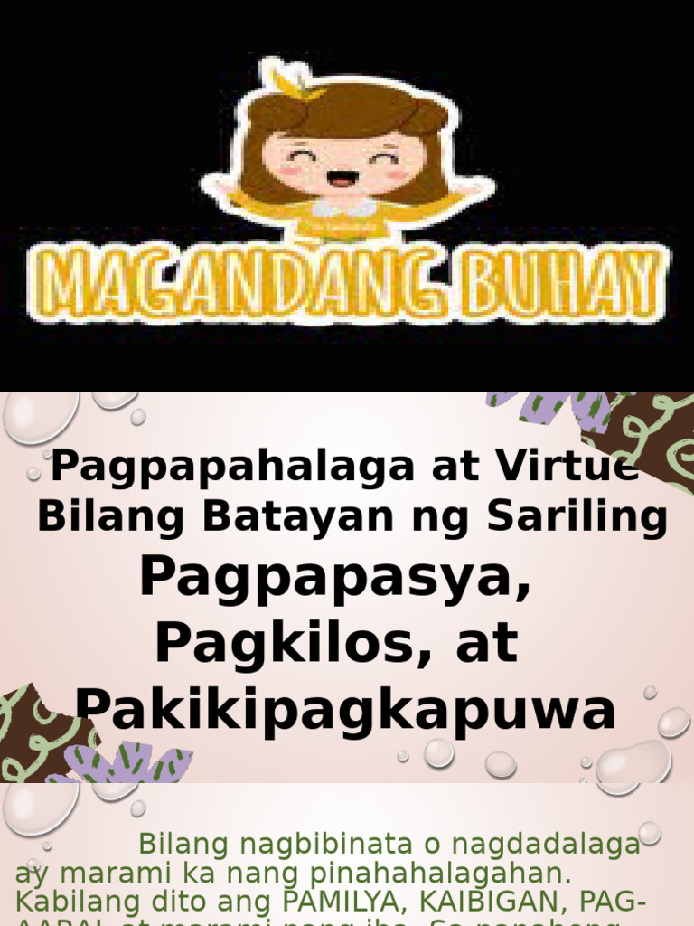 Gmrc3 Kahalagahan NG Birtud | PDF