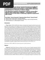 Zmodyfikowana Skala Rankin | PDF