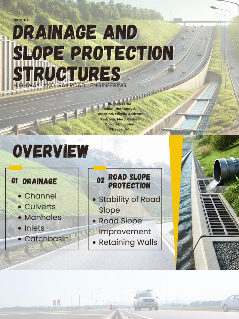 G5 Drainage Slope Protection | PDF | Sanitary Sewer | Storm Drain