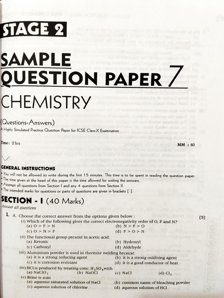 Arihant 2020 Sample Paper 7 | PDF