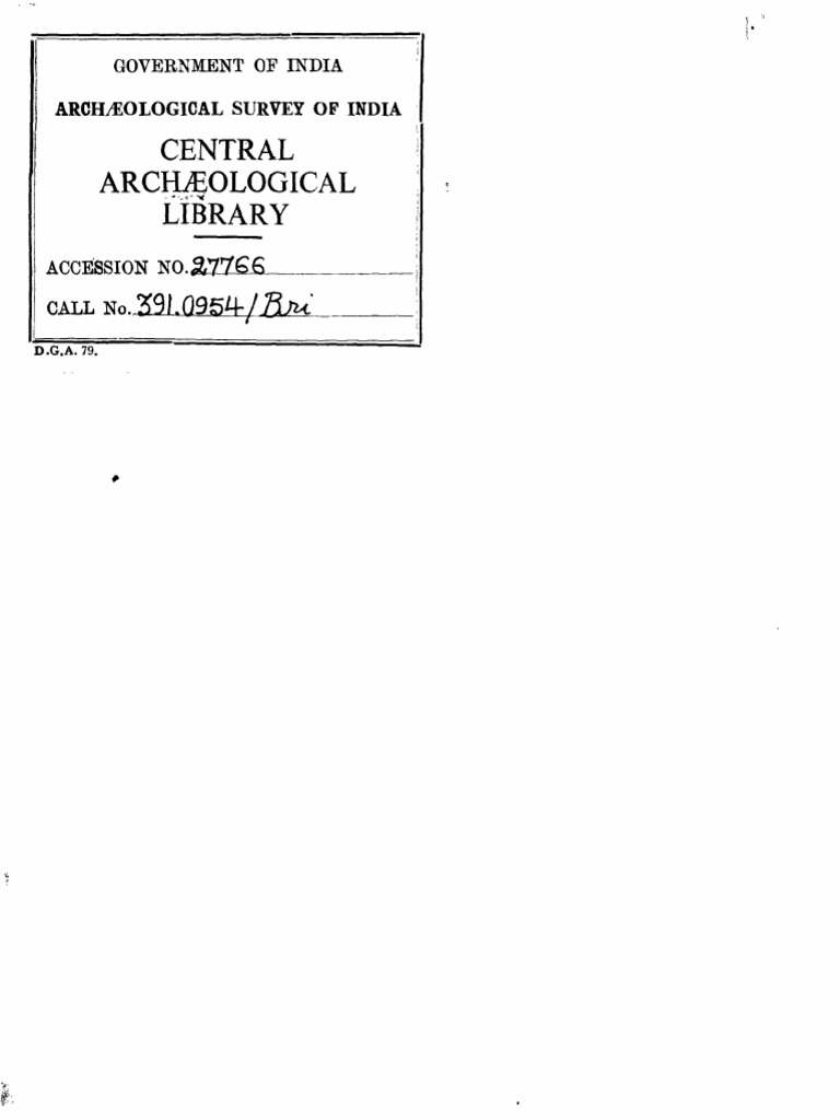 The Costumes and Textiles of India (Jamila Brij Bhushan) (Z-Library) | PDF