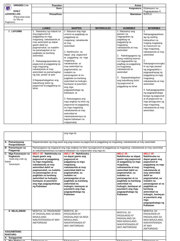 Q3 W7 General Curriculum | PDF