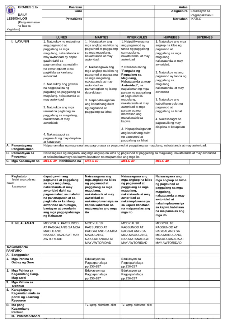 Q3 W8 General Curriculum | PDF