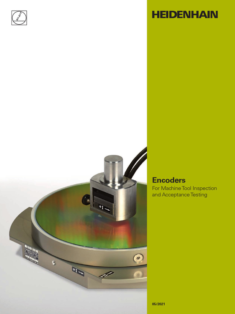 Encoders For Machine Tool Inspection and Acceptance Testing | PDF ...