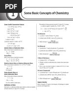 Formula Sheet of Chemical Kinetics | PDF | Reaction Rate | Process ...