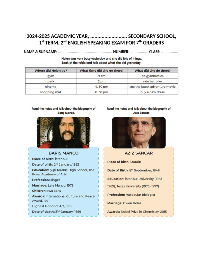 10.sinif Konusma | PDF