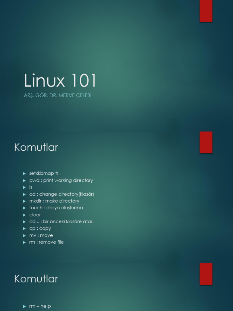 3-Linux 101 | PDF